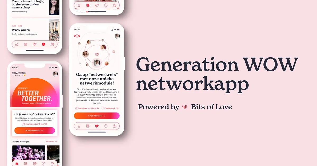 Generation WOW Netwerk-app | Bits of Love